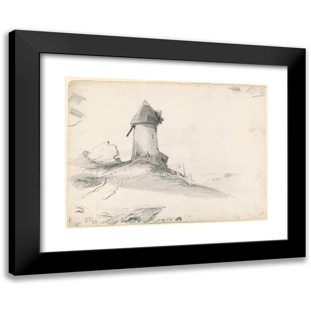 Seth Wells Cheney 18x14 Black Modern Framed Museum Art Print Titled ...