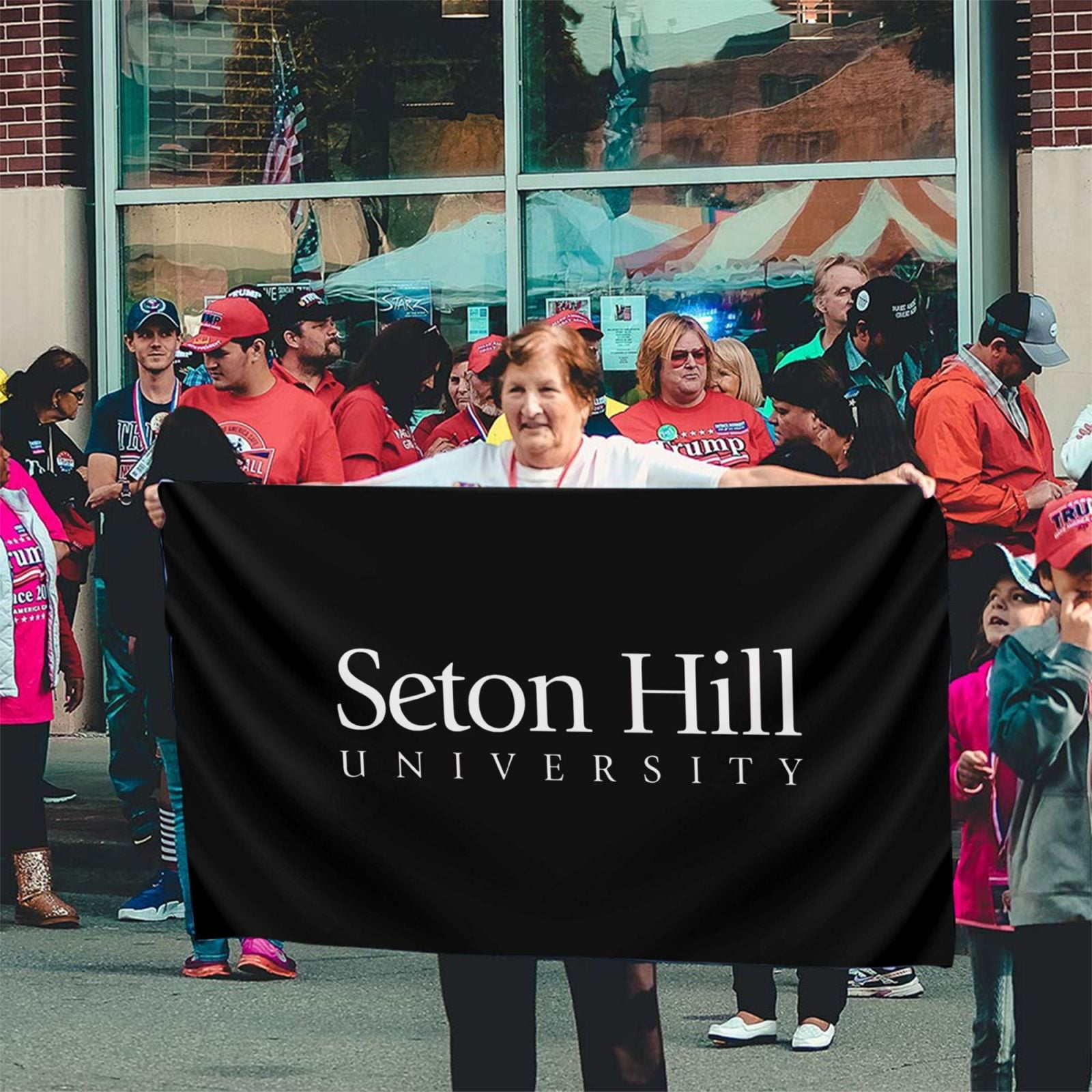 Seton Hill University Logo Flag 3x5 Ft Holiday Banner Garden Yard House Flags - Walmart.com