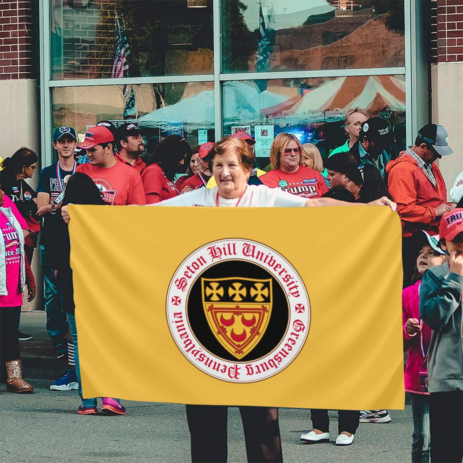 Seton Hill University Logo Flag 3x5 Ft Holiday Banner Garden Yard House Flags - Walmart.com