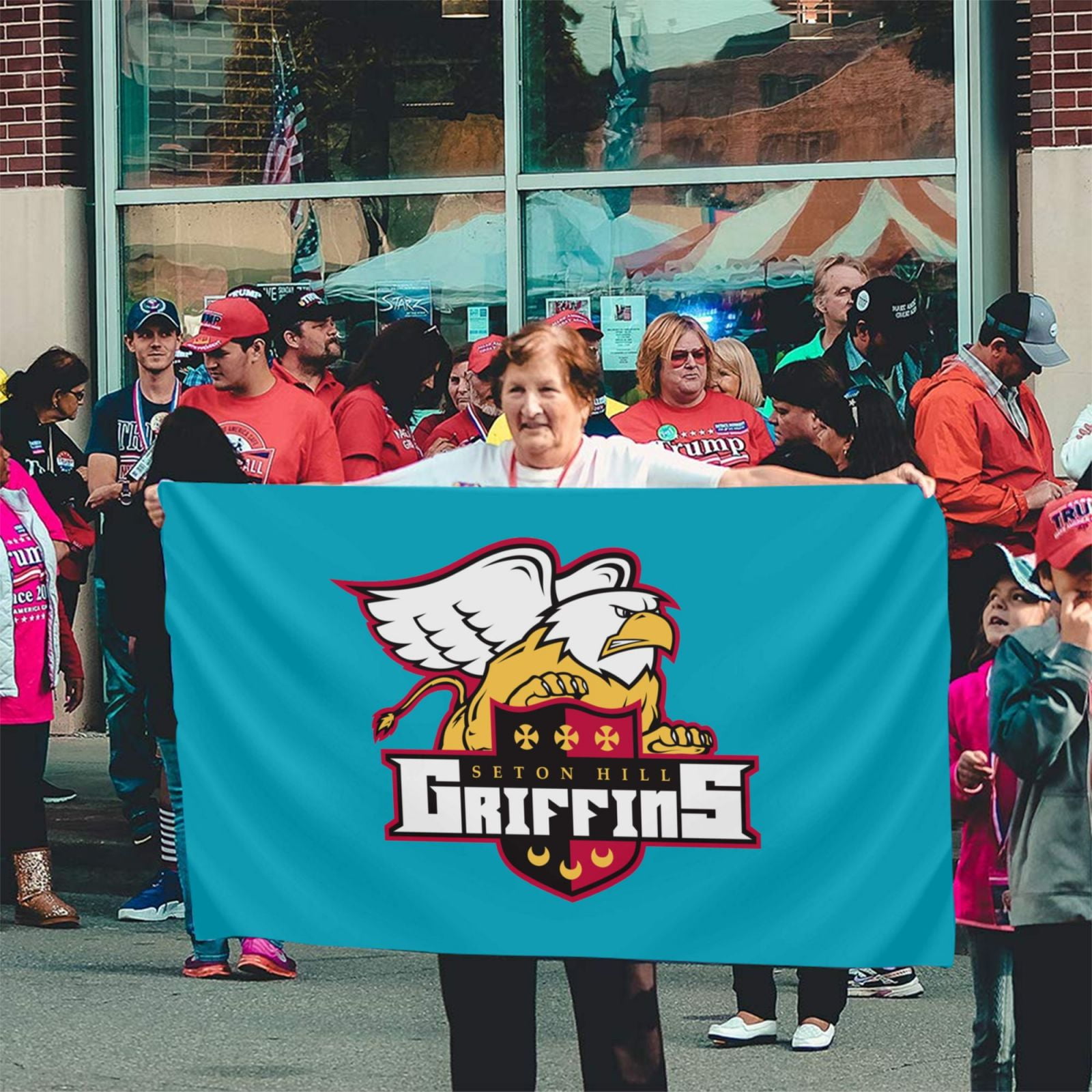 Seton Hill University Logo Flag 3x5ft, Home Garden Flag, Suitable For Indoor Or Outdoor ...