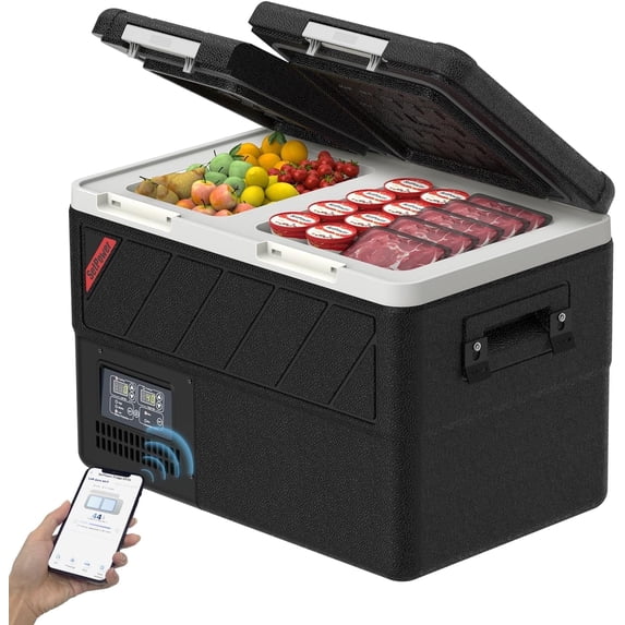 Setpower DT35 Electric Cooler Car Refrigerator with APP Control, 37QT ...