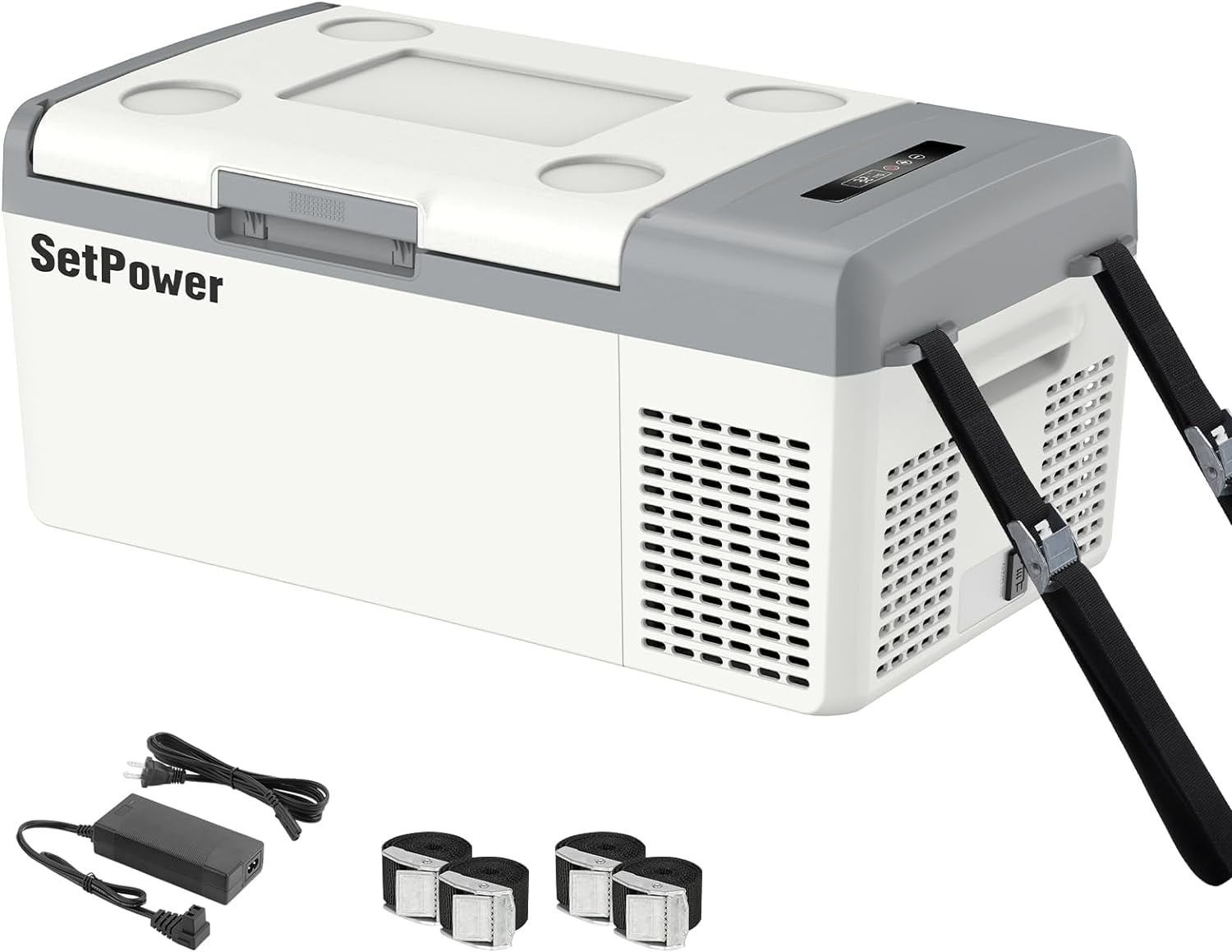 Setpower MC15 12V Refrigerator Electric Coolers for Vehicles AC/DC, 15L ...