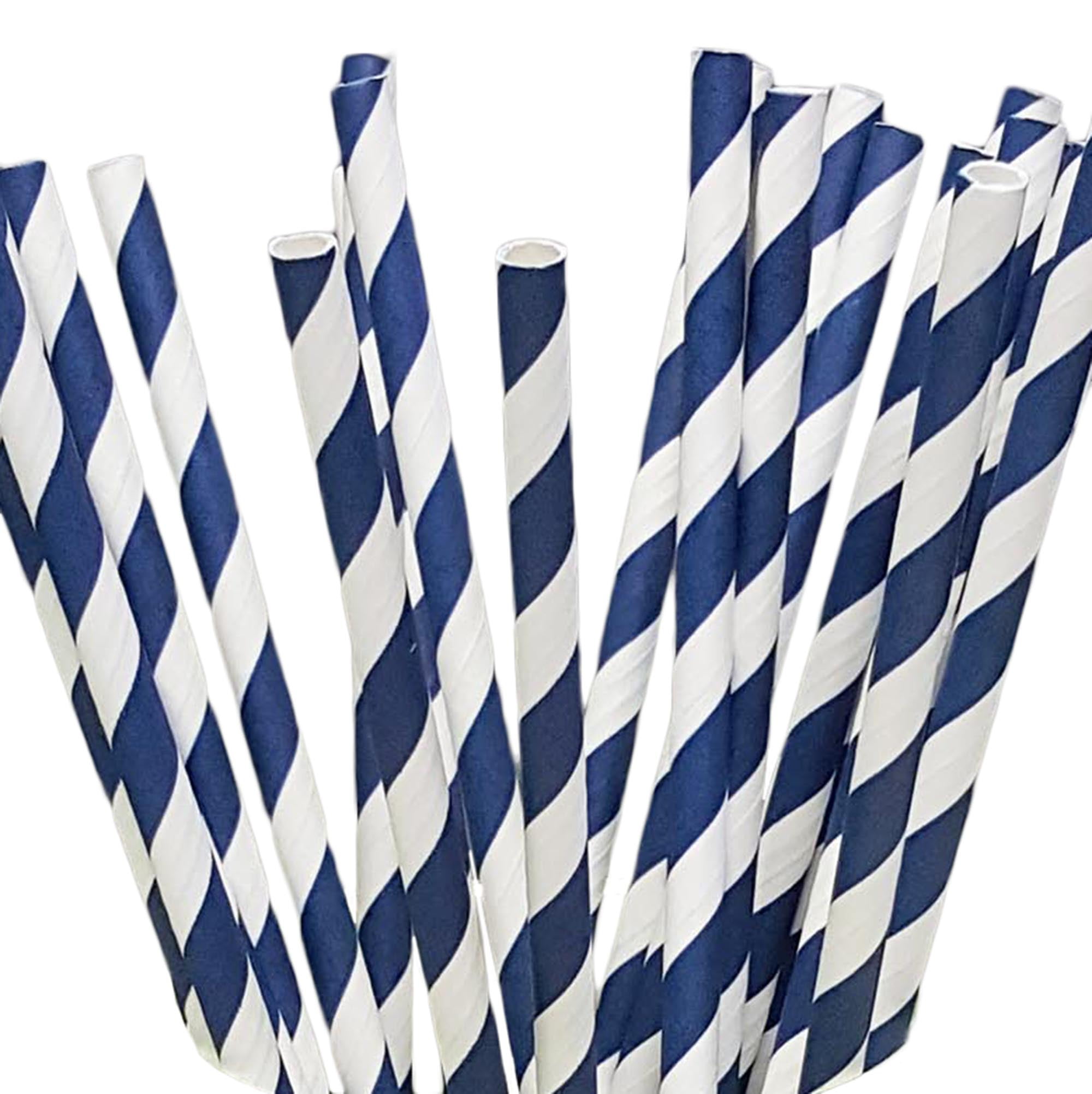 Sets of 100 Paper Straws Great for Birthday Wedding Baby Shower Party ...