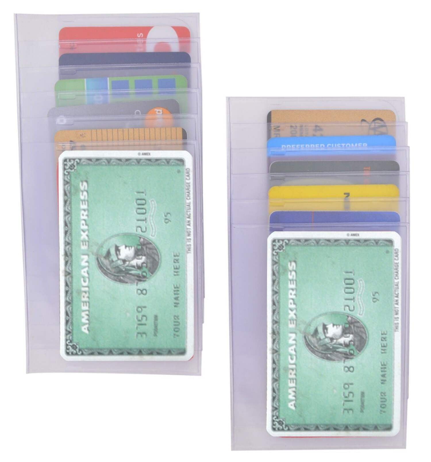 Sets of 2 Heavy Duty Vinyl Plastic for Secretary Checkbook Cover long ...