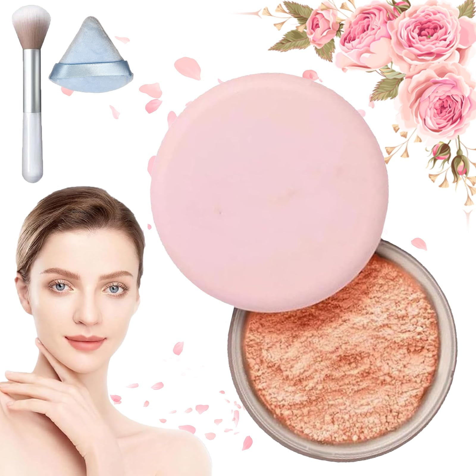 Setting Powder, Blurring Setting Powder , Powder, Luminance Powder, Waterproof And Sweat-Proof ...