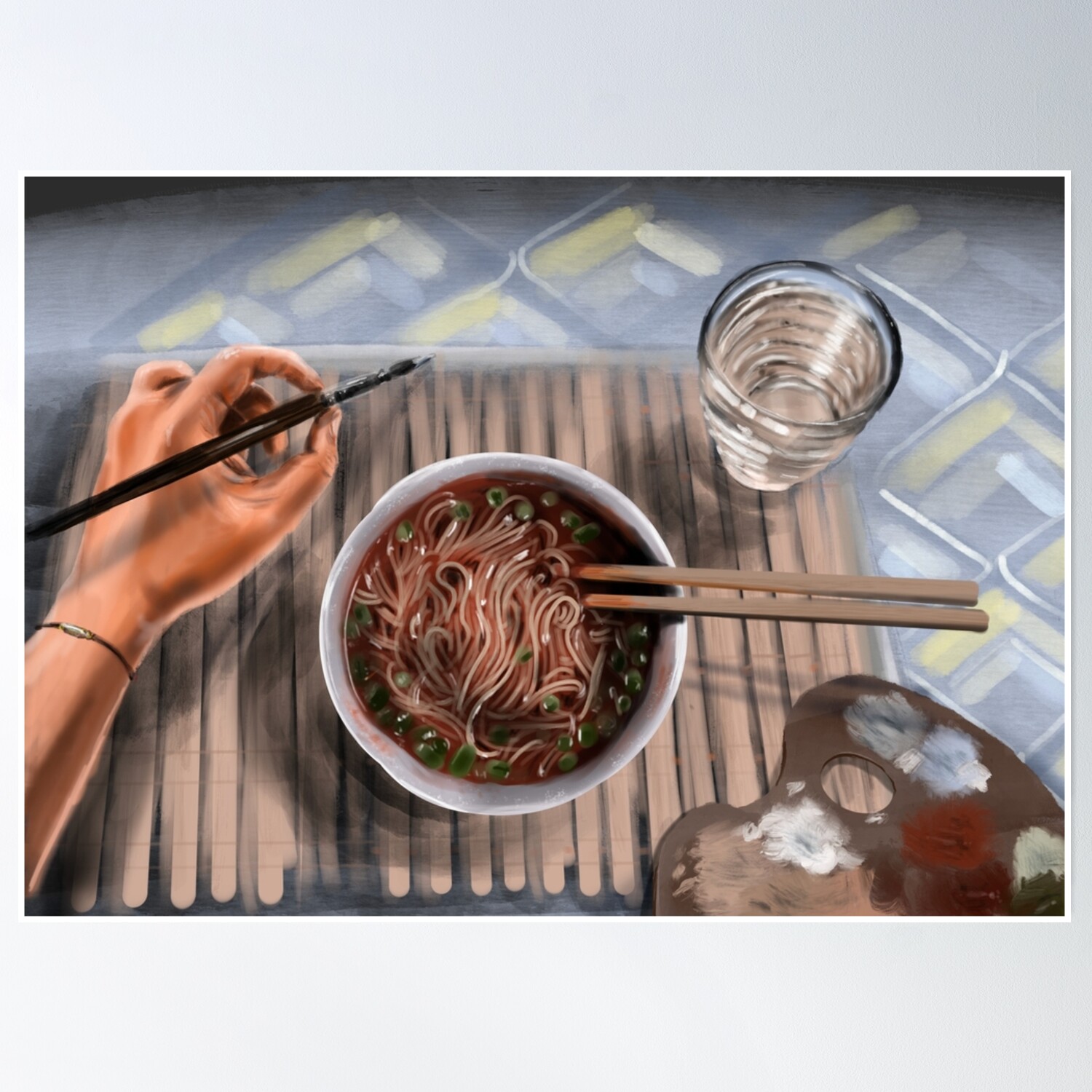 Setting The Table Poster Wall Art, Modern Wall Decor, 24x36 UNFRAMED ...