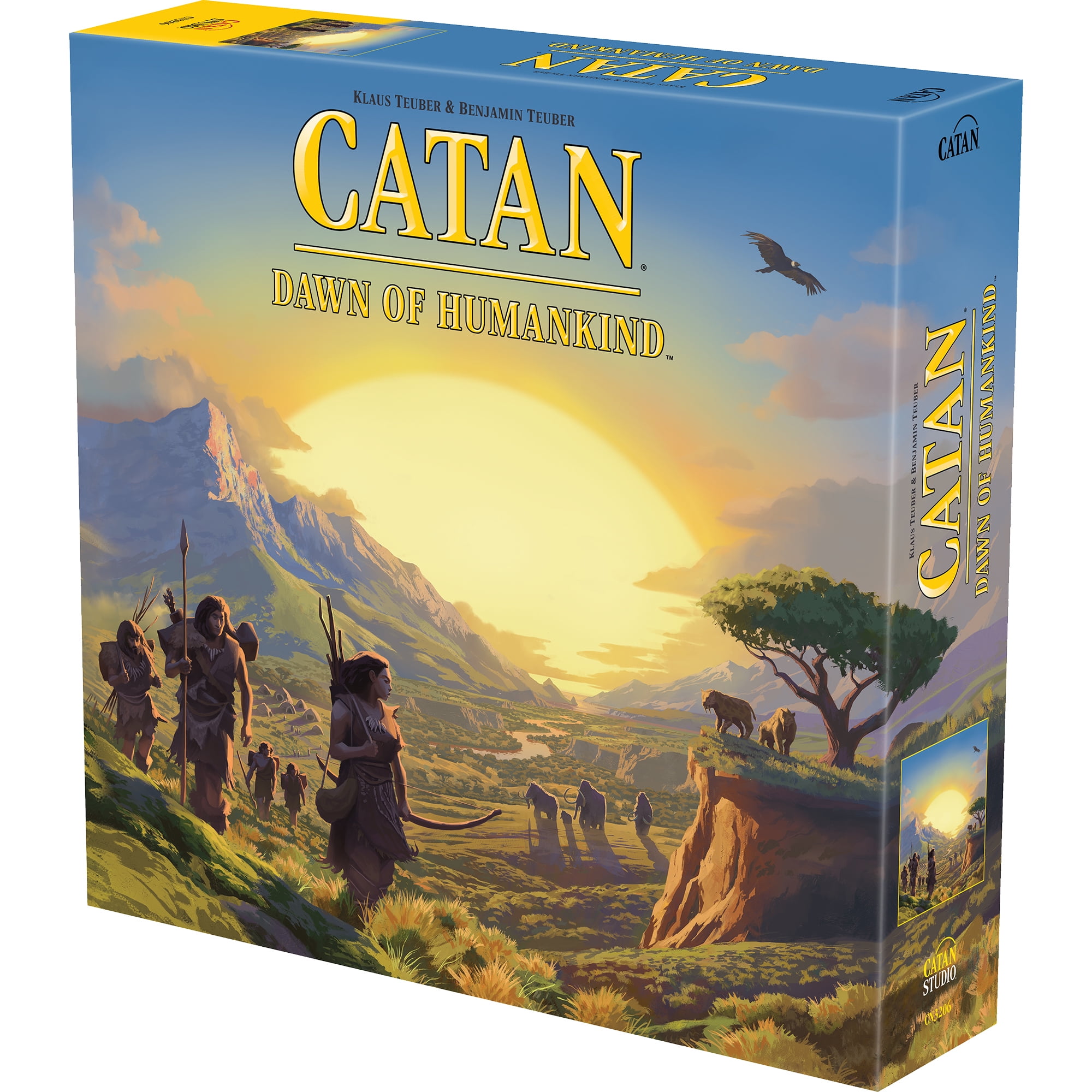 Settlers of Catan: Dawn of Humankind Strategy Board Game for Ages 12 ...