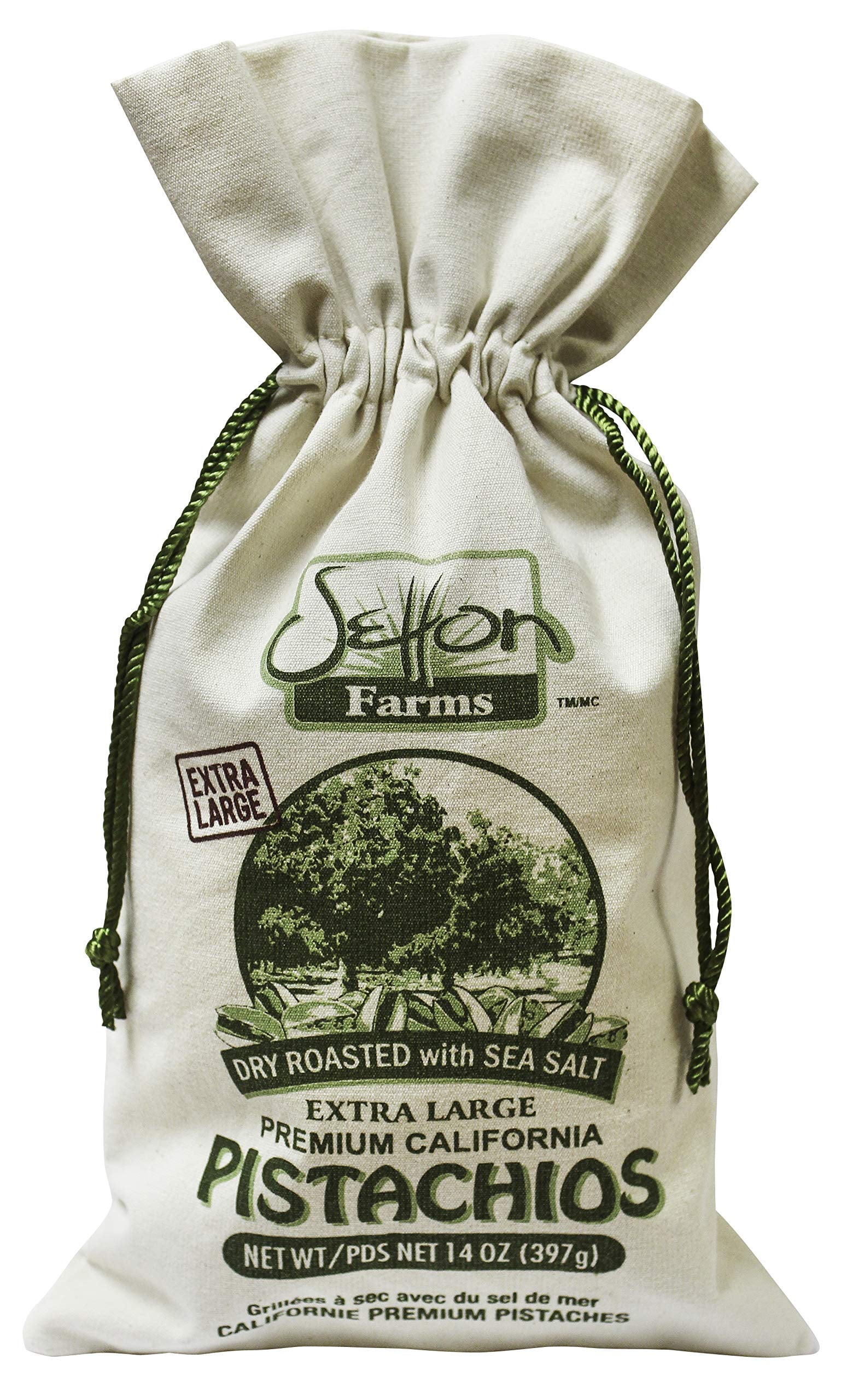 Setton Farms Premium California RRF12 Pistachios Dry Roasted with Sea ...