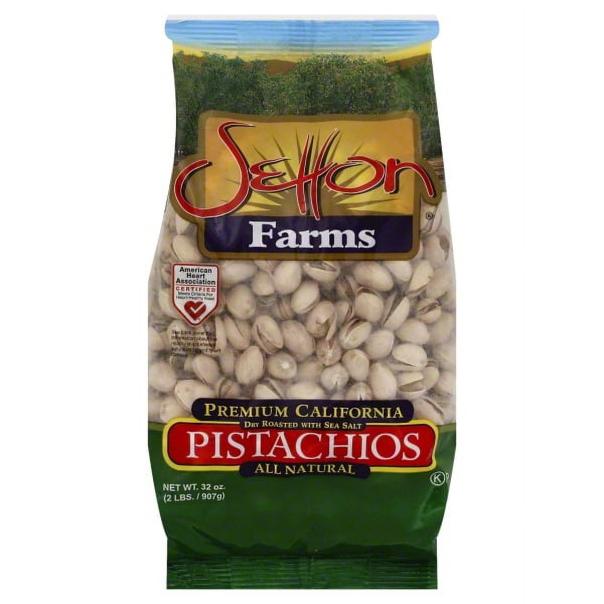 Setton Farms Premium Pistachios, Dry Roasted with Sea Salt, 32 Oz ...