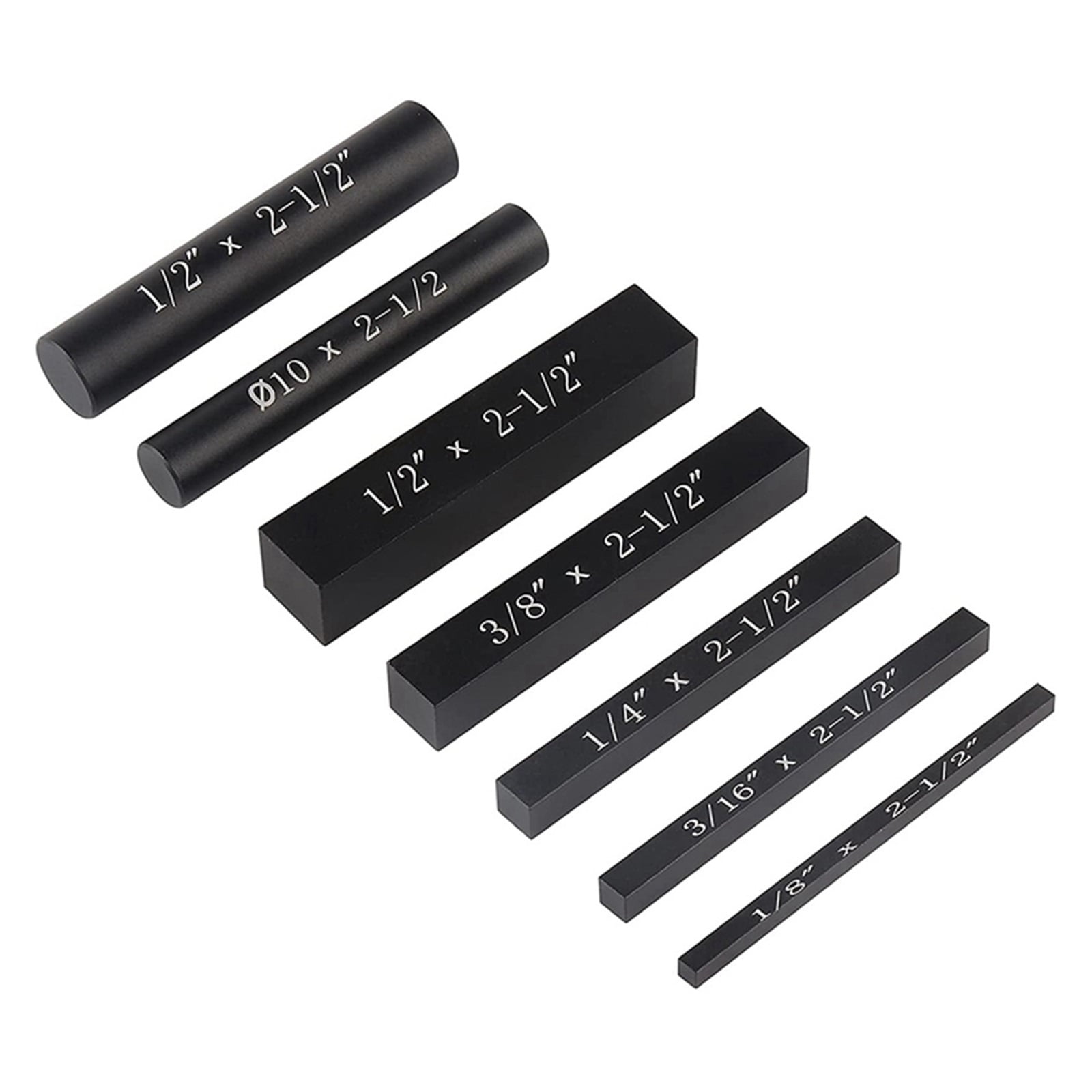 Setup Blocks Height Gauge Set,7Pcs Precision Aluminum Setup Bars For ...