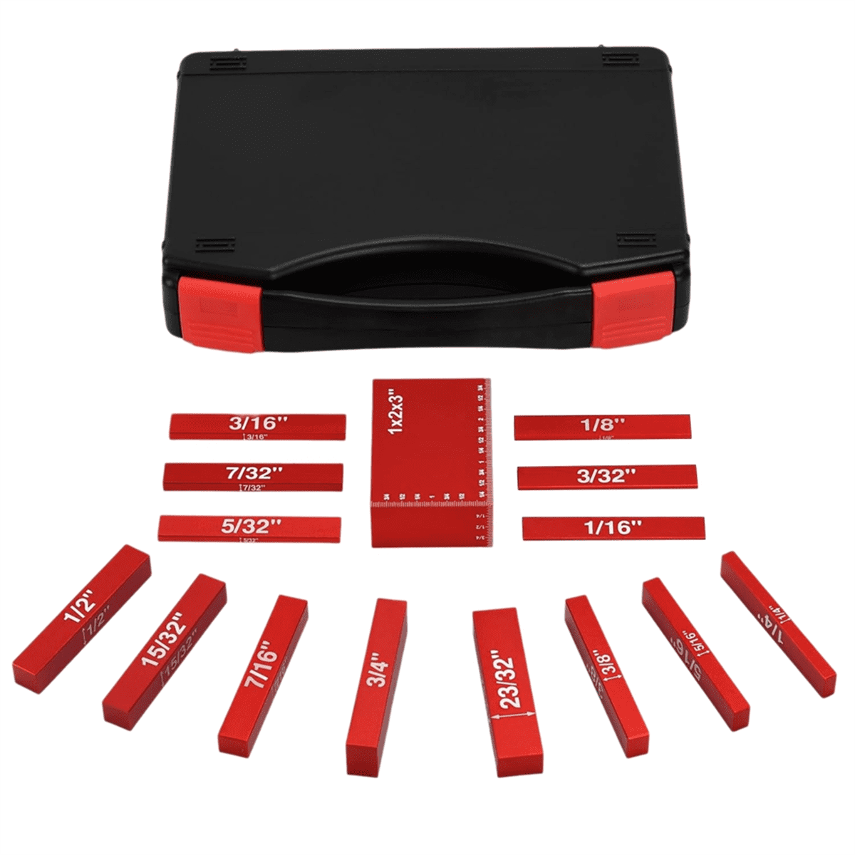 Setup Blocks Woodworking Height Gauge Set 15 Pcs of Up Bars, Router ...