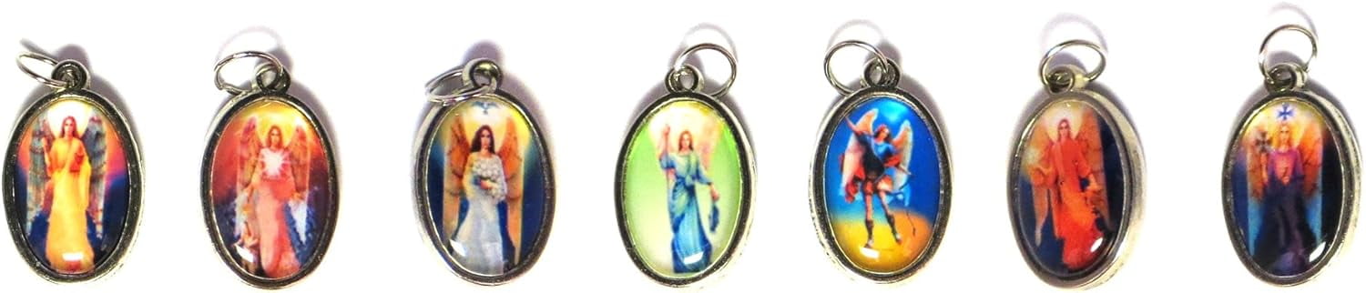 Seven Archangels (Miguel Jofiel Samuel Gabriel Raphael Uriel Zadkiell ...