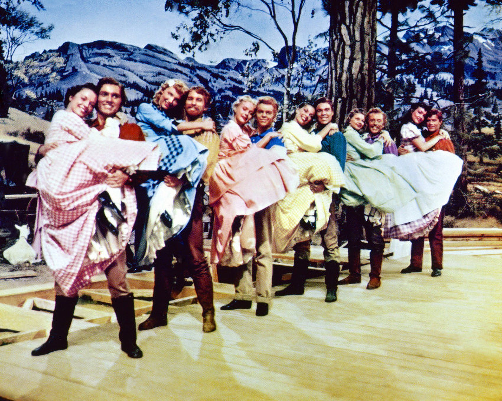 Seven Brides For Seven Brothers Featuring Howard Keel, Jeff Richards ...