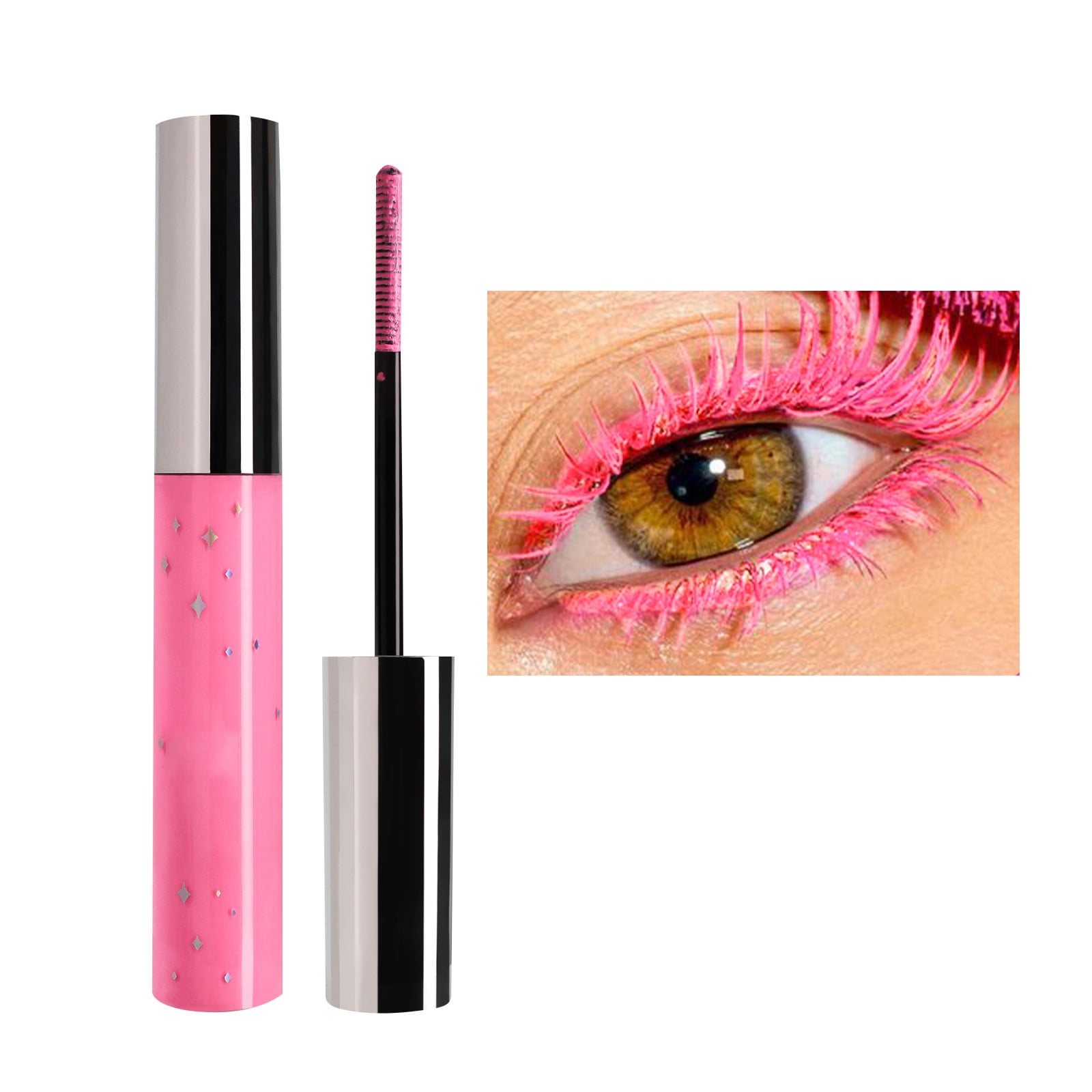 Seven Color Does Not Eyelashes Curly Hair Party Makeup Personality ...