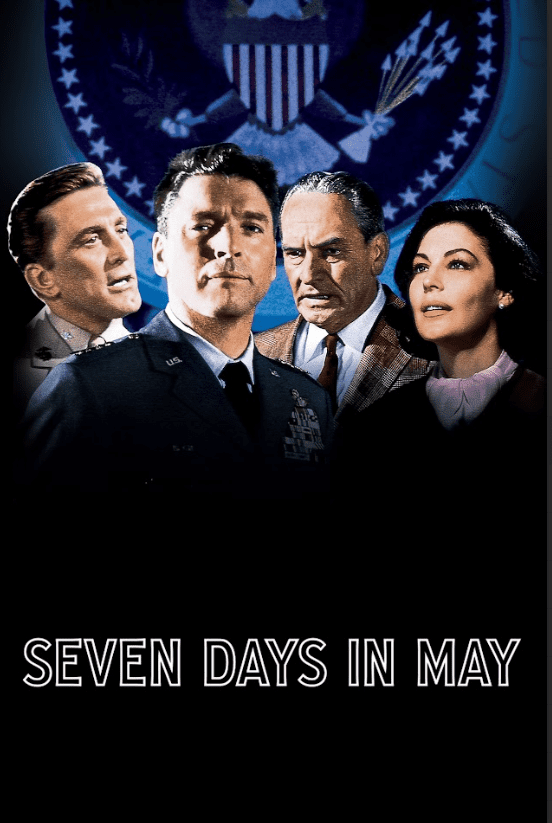 Seven Days in May 1964 Movie Poster 24x36 - Political Thriller - Kirk ...
