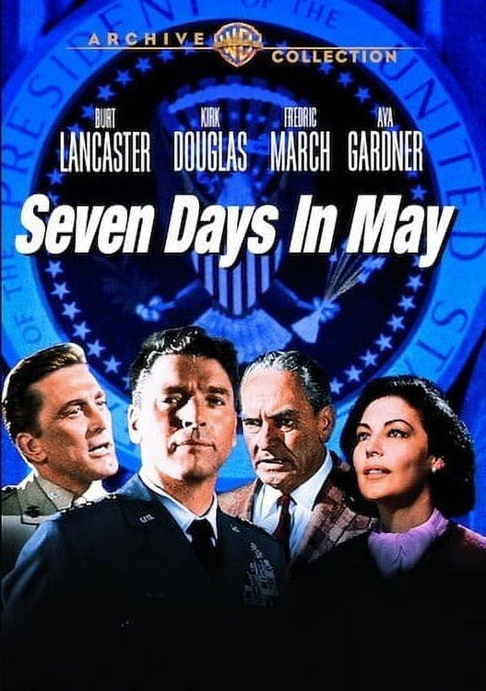 Seven Days in May (DVD), Warner Archives, Action & Adventure - Walmart.com