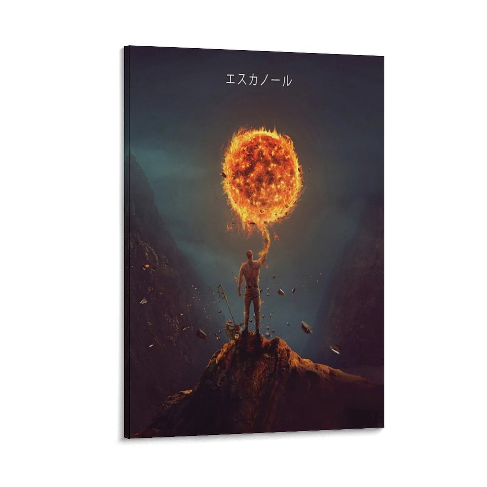 Seven Deadly Sins Anime Escanor Poster Canvas Wall Art Poster ...
