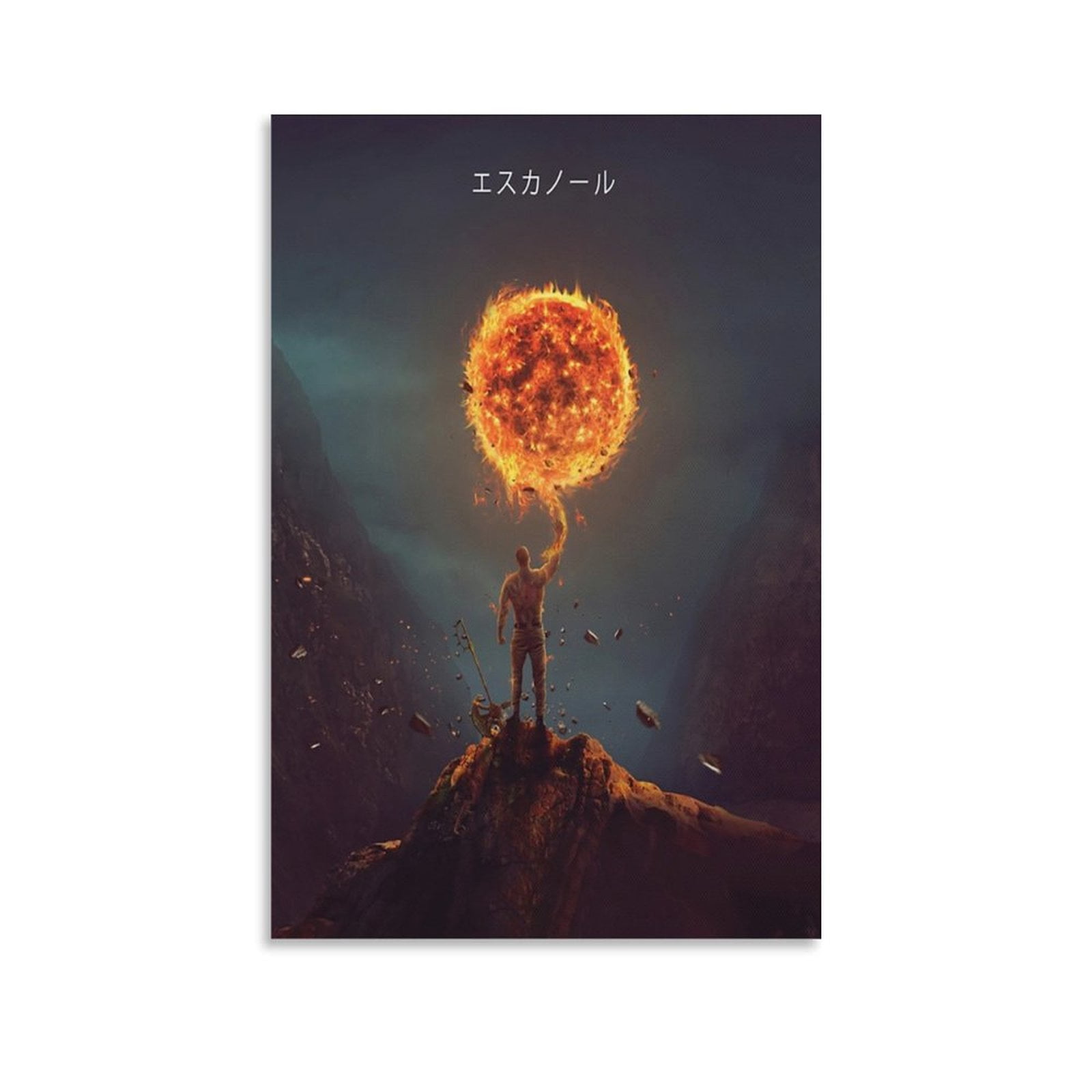 Seven Deadly Sins Anime Escanor Poster Picture Print Canvas Poster Wall ...