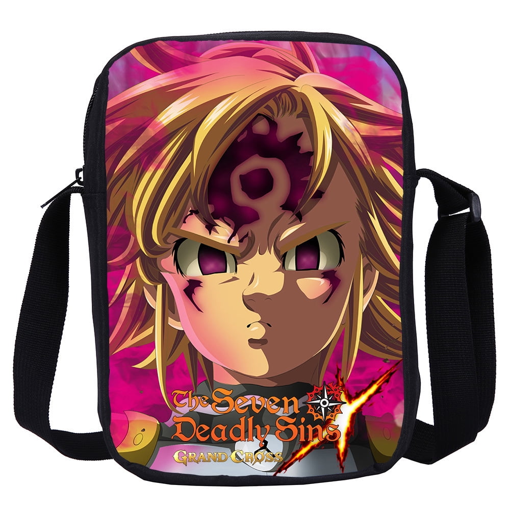 Seven Deadly Sins Satchel, Shoulder Messenger Bag 3D Printed Messenger ...