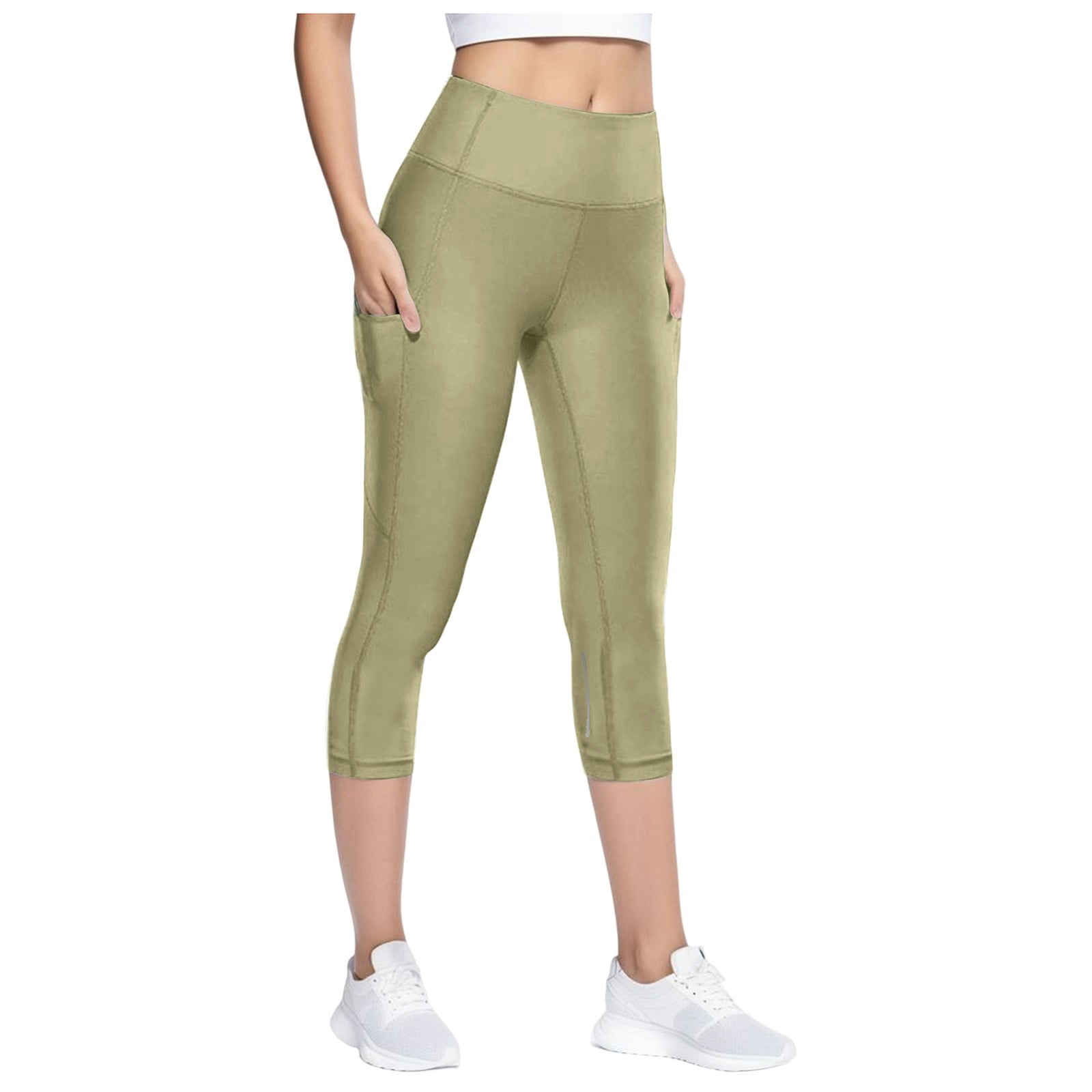 Seven Drying Quick Elastic Point Yoga Pants Tight Women's Reflective ...