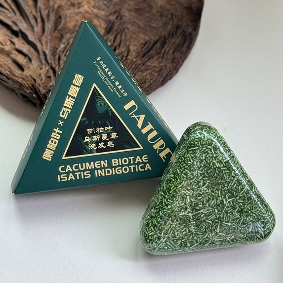 Seven Green Shampoo Bar, Nature Triangle Shampoo Bar, Seven Green ...