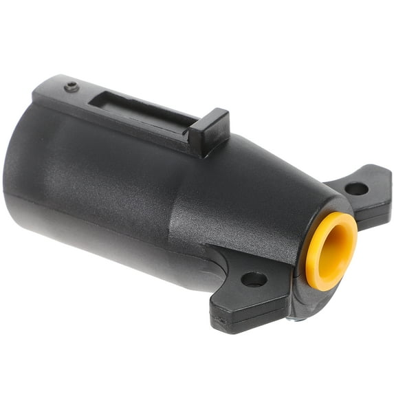 Seven Hole Trailer Plug Light 7 Way Round Blade Connector Adapter ...