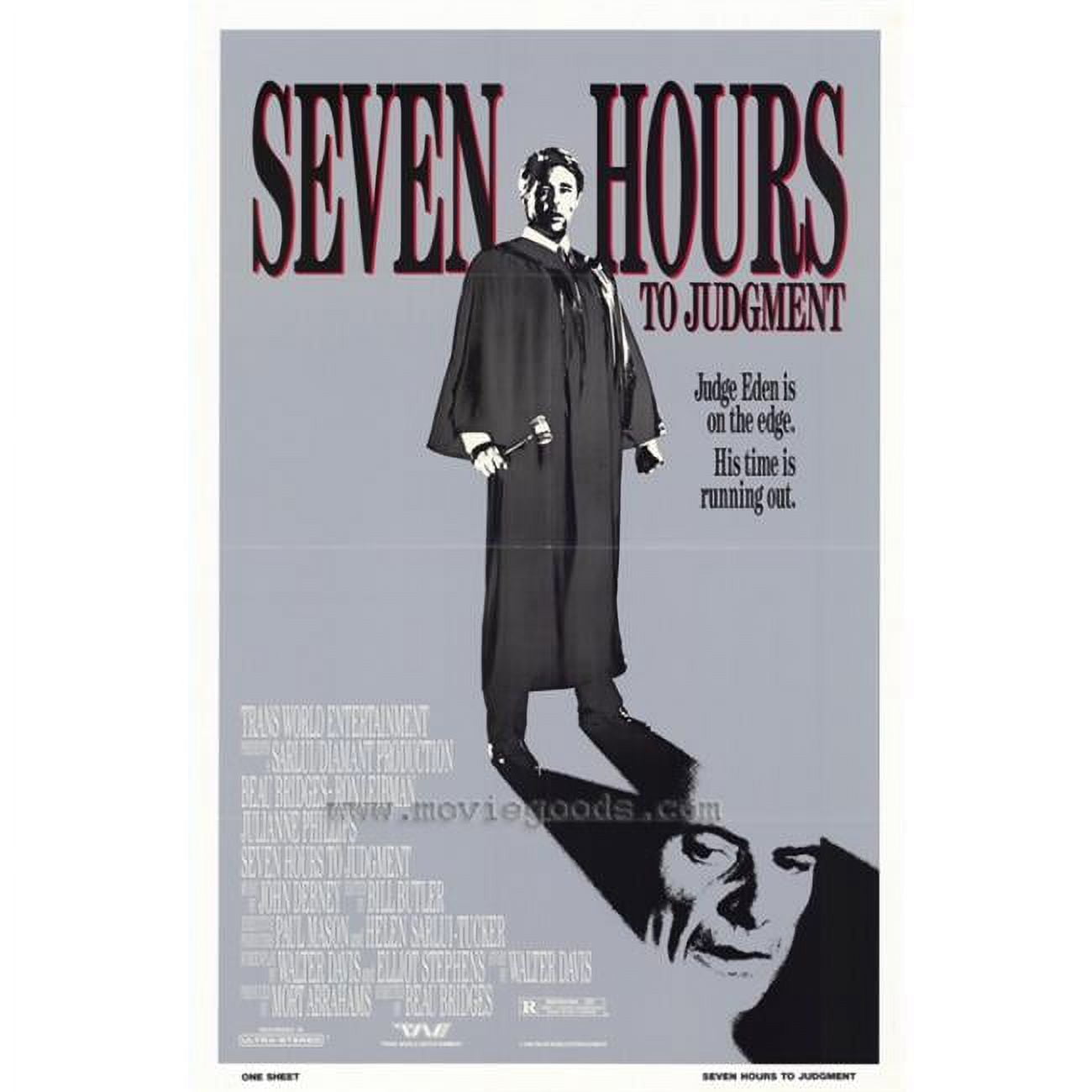 Seven Hours to Judgment Movie Poster - 27 x 40 in. - Walmart.com