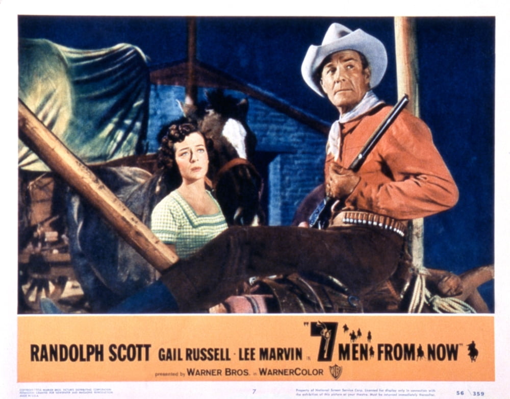 Seven Men From Now (Aka 7 Men From Now) From Left: Gail Russell ...