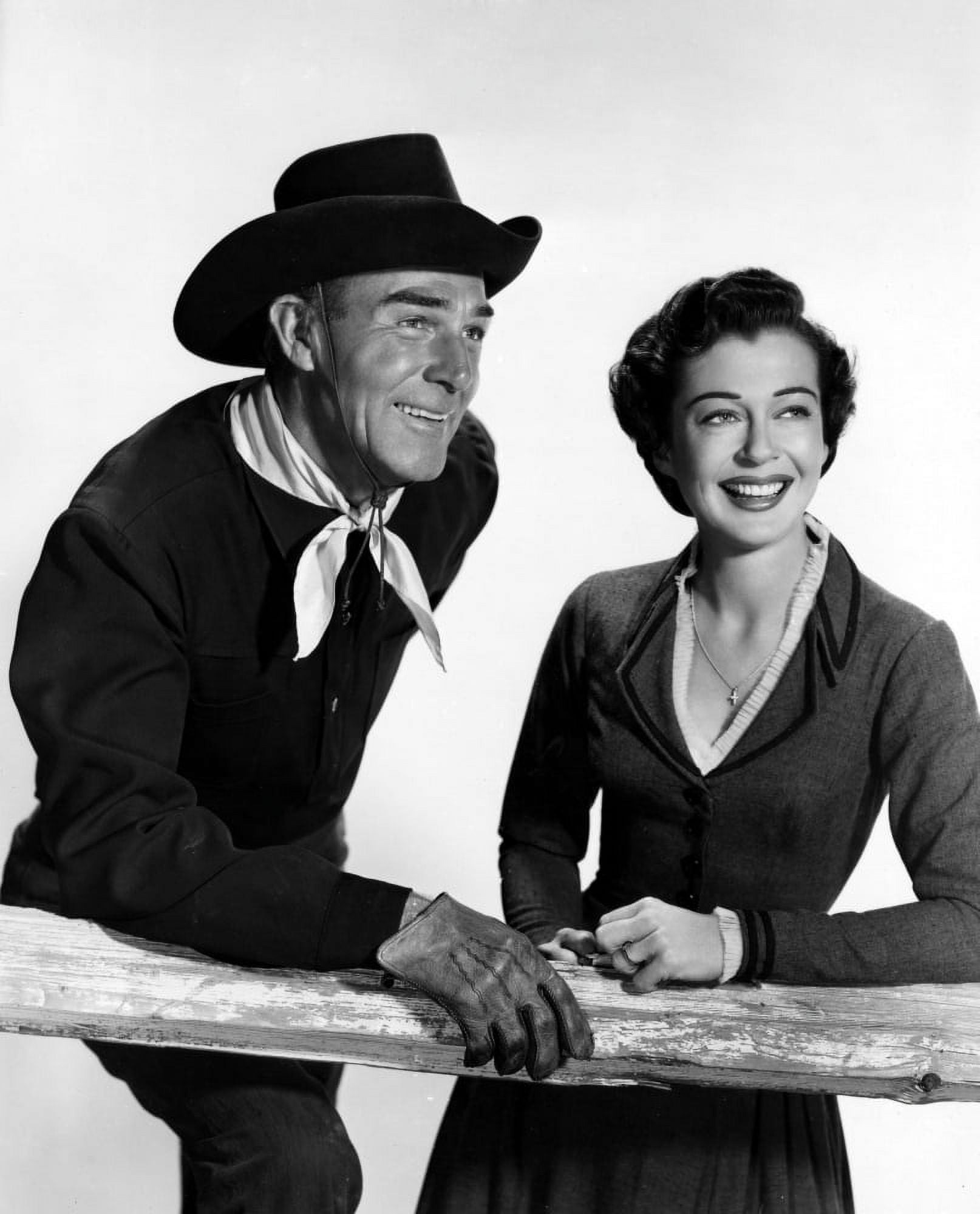 Seven Men From Now Randolph Scott Gail Russell 1956. Photo Print (8 x ...