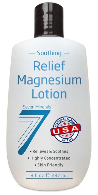 Seven Minerals Magnesium Lotion for Sleep, Soothing Relief & Relaxation ...