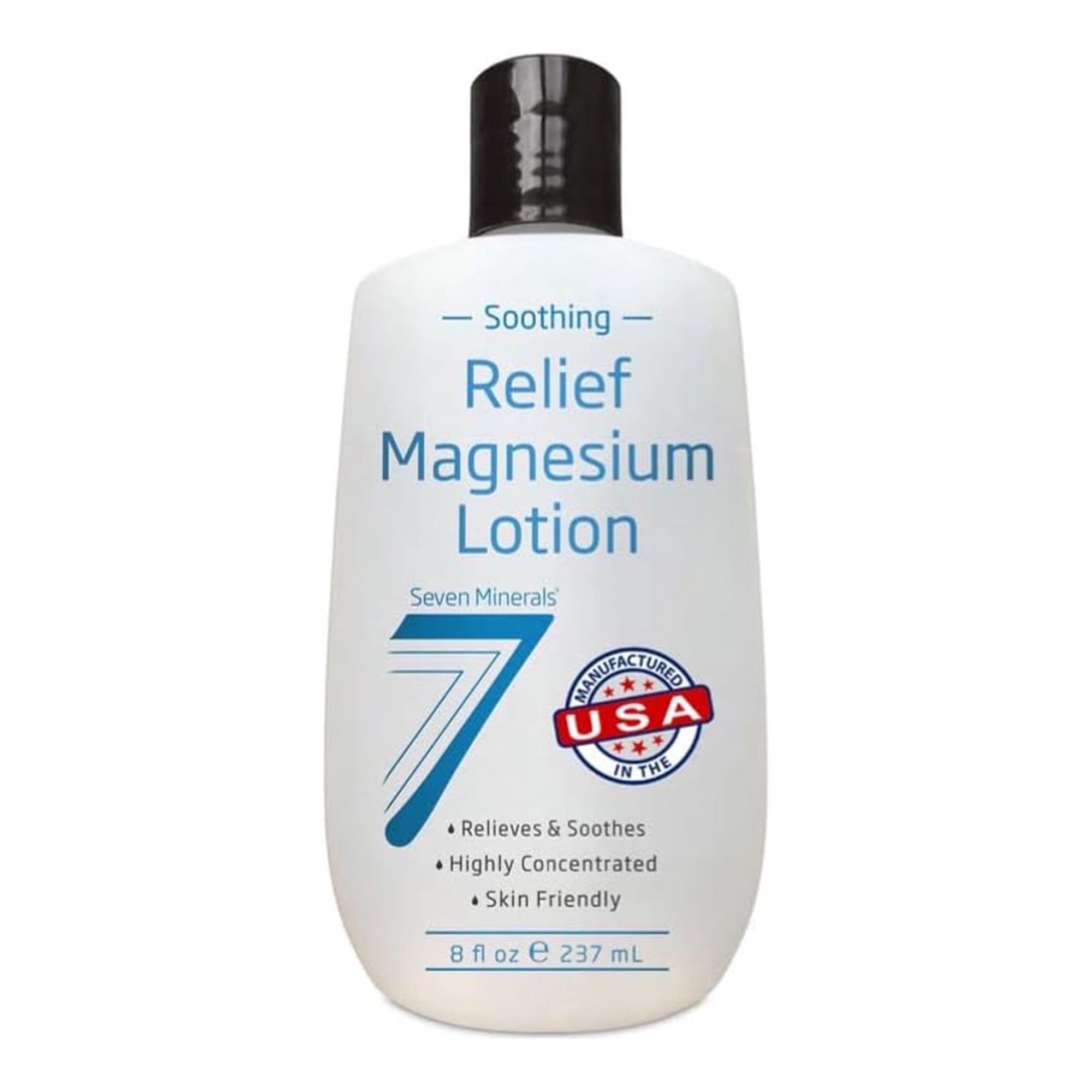 Seven Minerals Magnesium Lotion, Sleep Aid, Joint and Muscle Relief, 8 ...