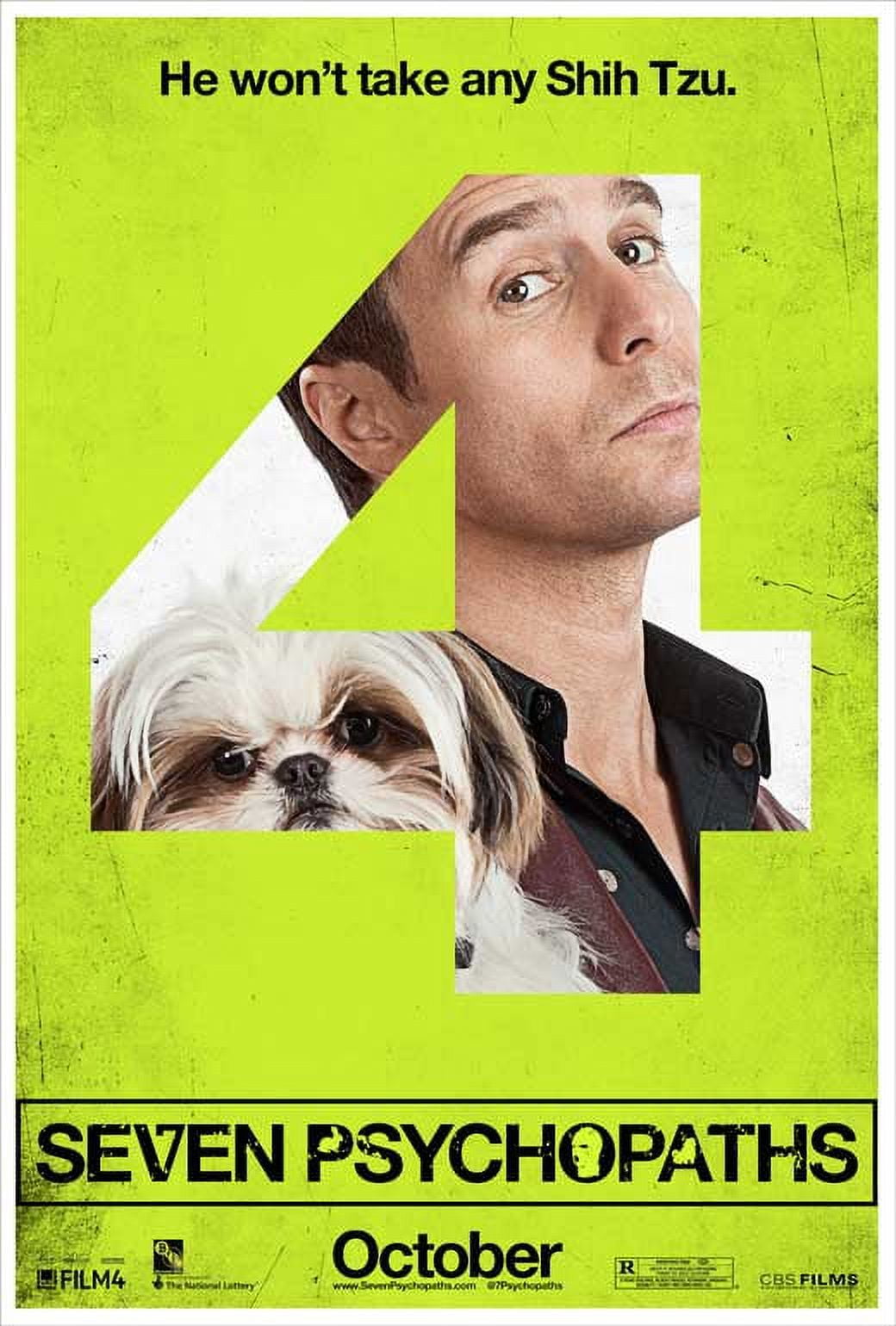 Seven Psychopaths - Movie Poster (Style H) (11" x 17 ") (2012 ...