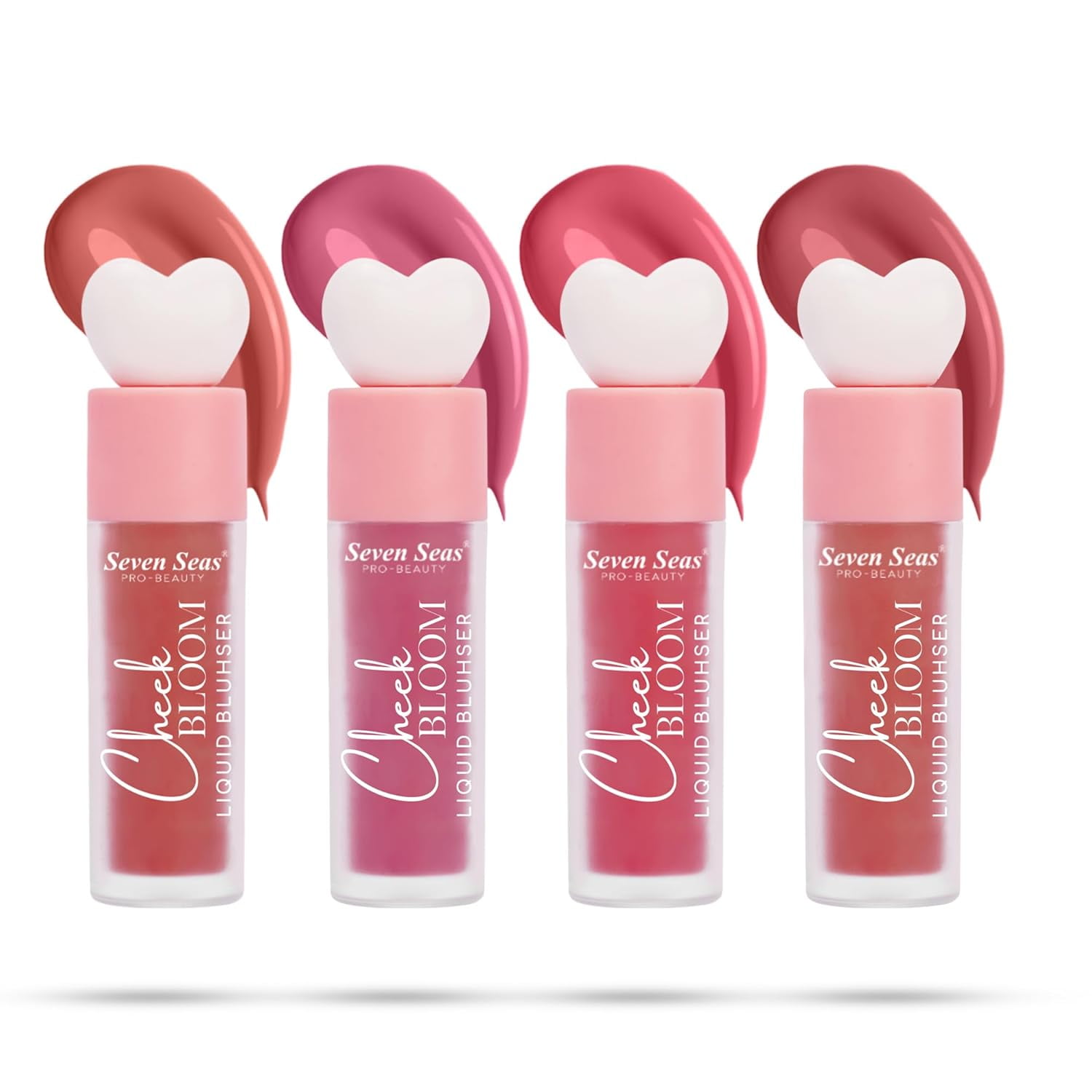 Seven Seas Cheek Bloom Liquid Blusher Long lasting and Highly Pigmented ...