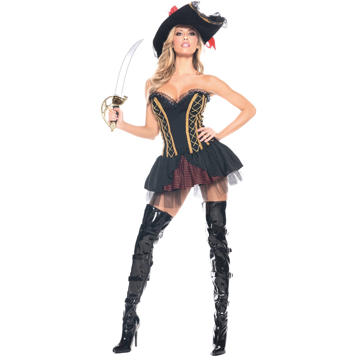 Seven Seas Pirate Women\'s Adult Halloween Costume - Walmart.com