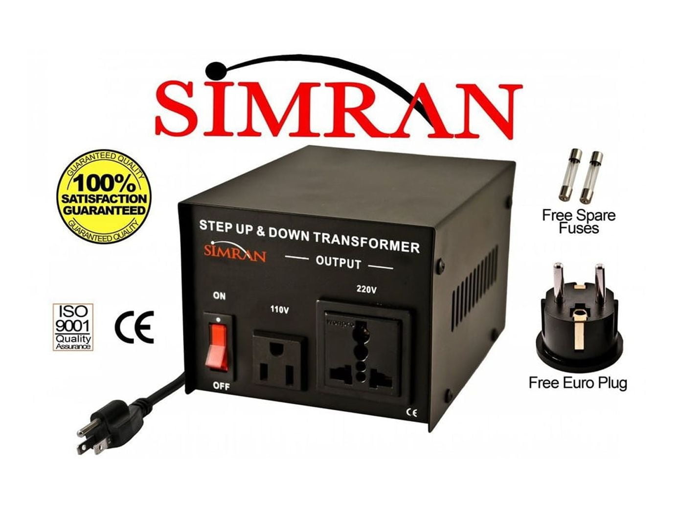Seven Star AR-5000 5000 Watt Step Up and Down Voltage Converter with ...