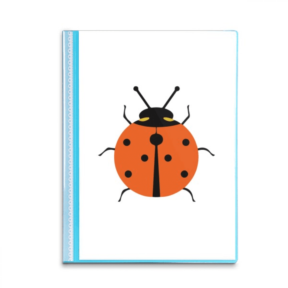 Seven Star Ladybug Animated Pest Insect Book Sheet Protectors Portfolio ...