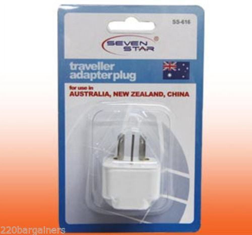 Seven Star Type I Travel Plug Adapter 1 Count, 1 Pack - Walmart.com