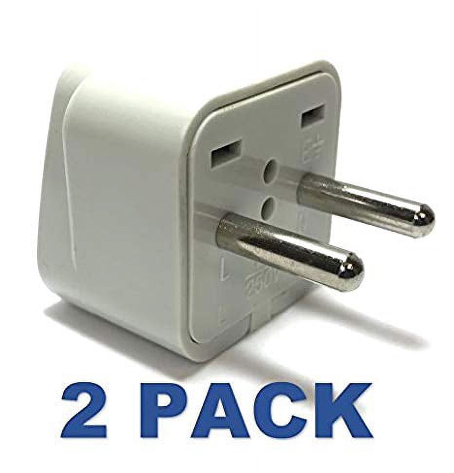 Seven Star Universal Travel Plug Adapters For Europe & Asia (2 Pack ...