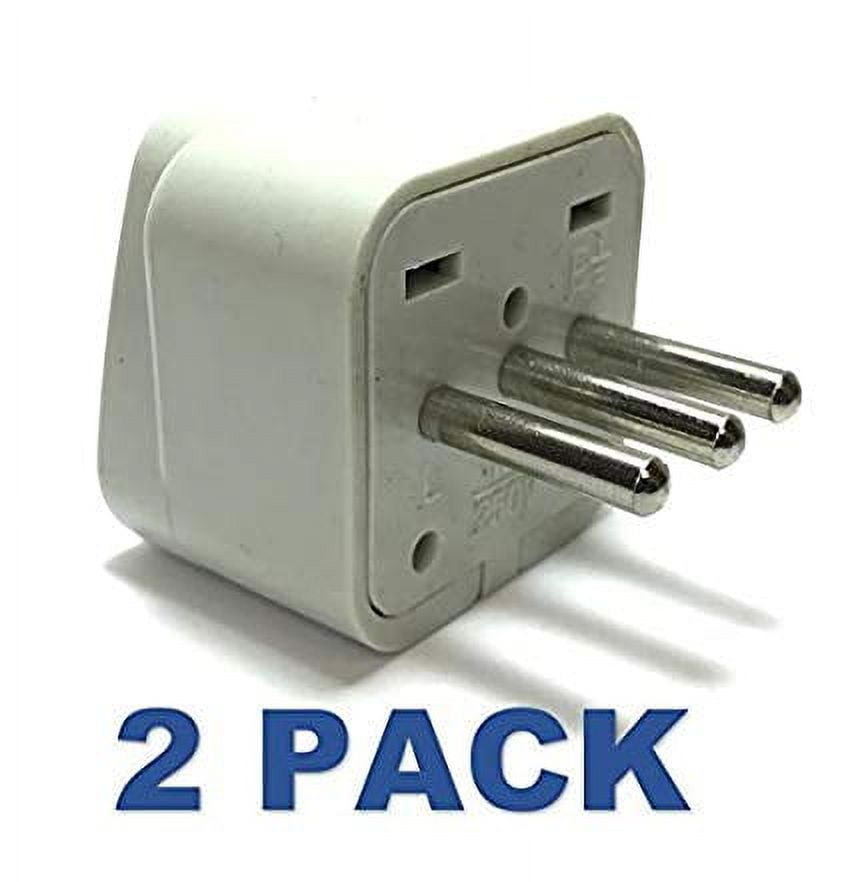 Seven Star Universal Travel Plug Adapters For Italy (2 Pack, Universal ...