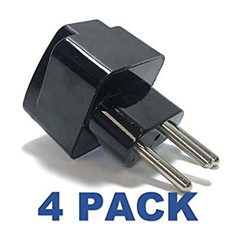 Seven Star Universal Travel Plug Adapters For Switzerland Multipack (4 Pack, Universal to ...