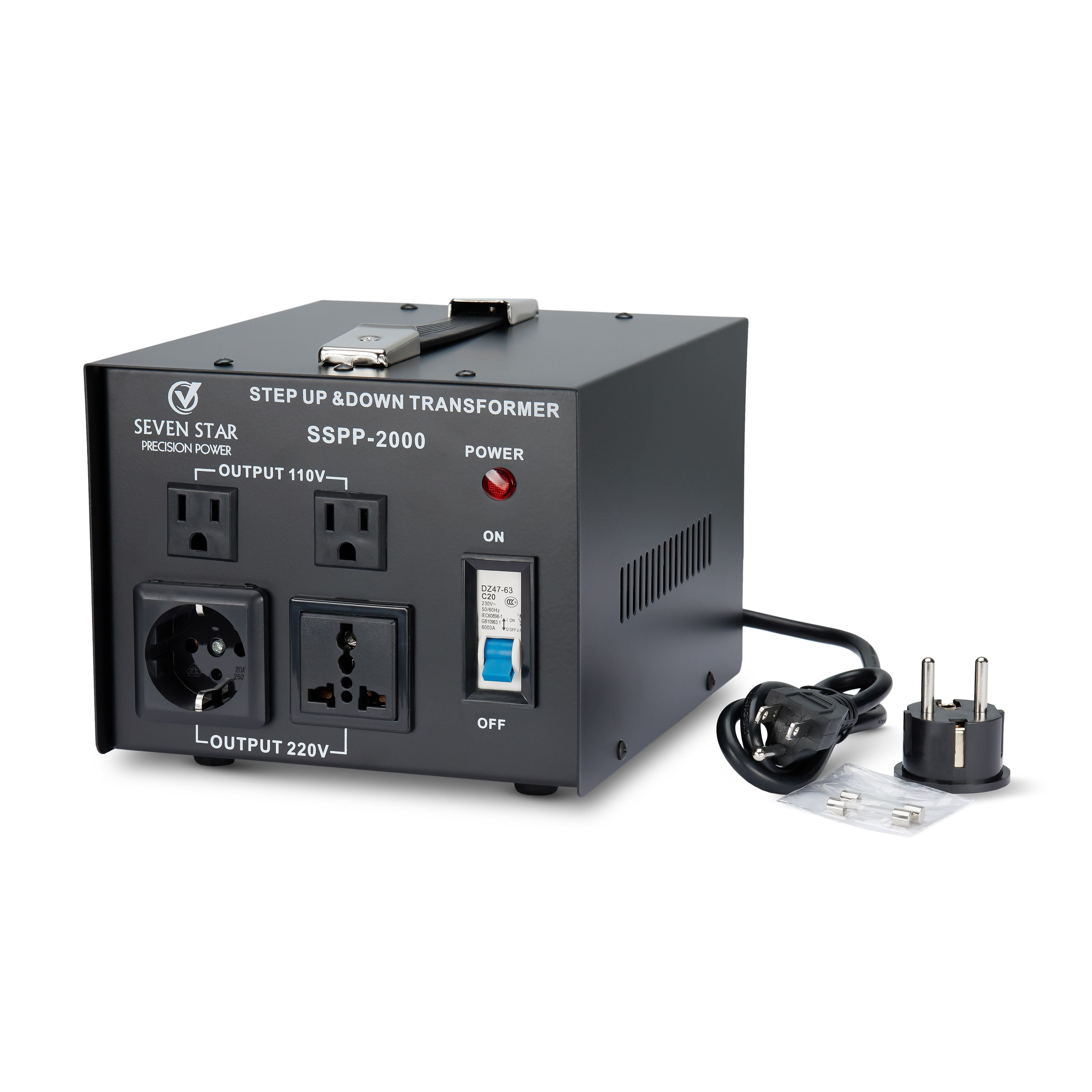 Seven Star Voltage Converter Transformer | Voltage Step up/Step Down ...