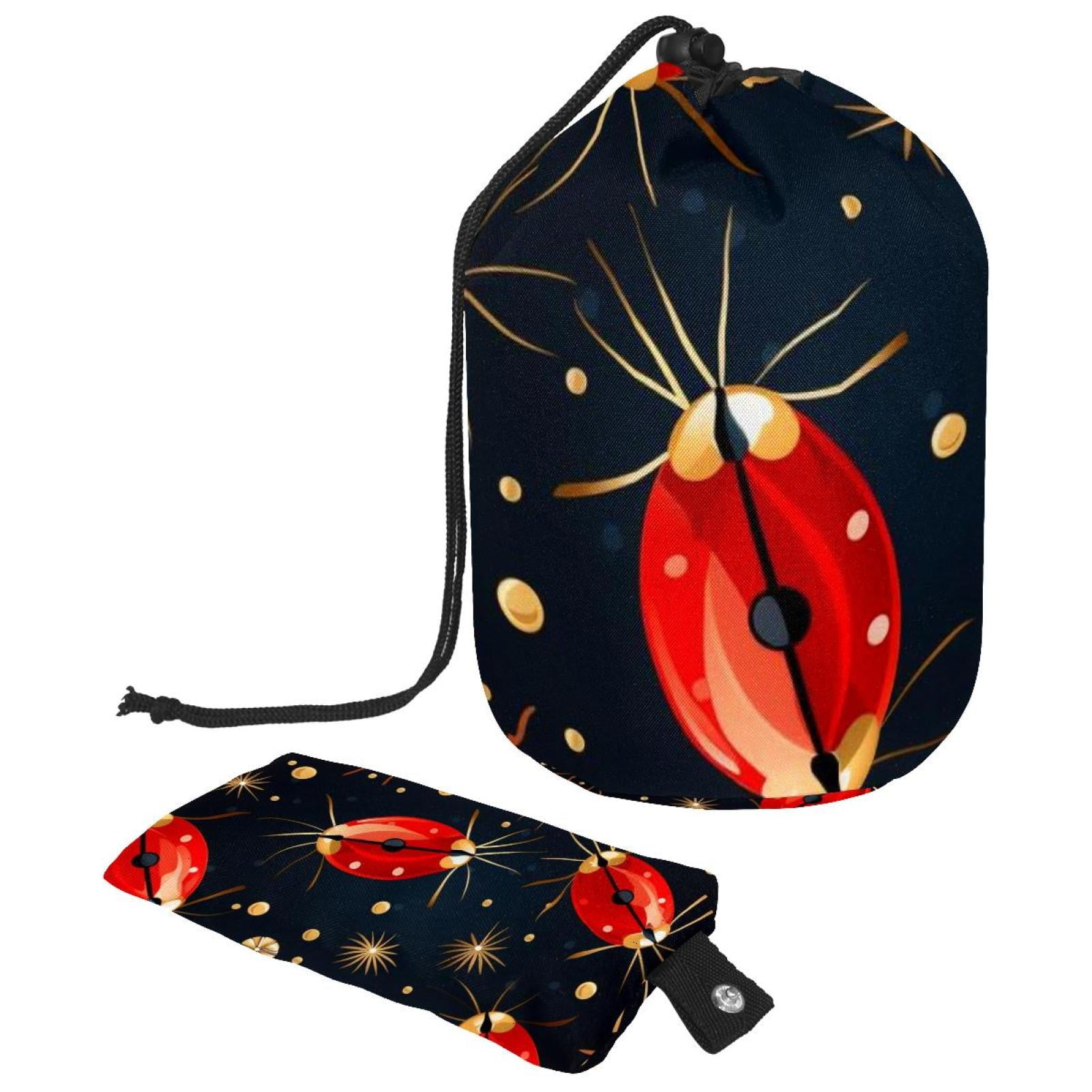 Seven Starred Iadybird Portable Drawstring Foldable Travel Shower Bag ...