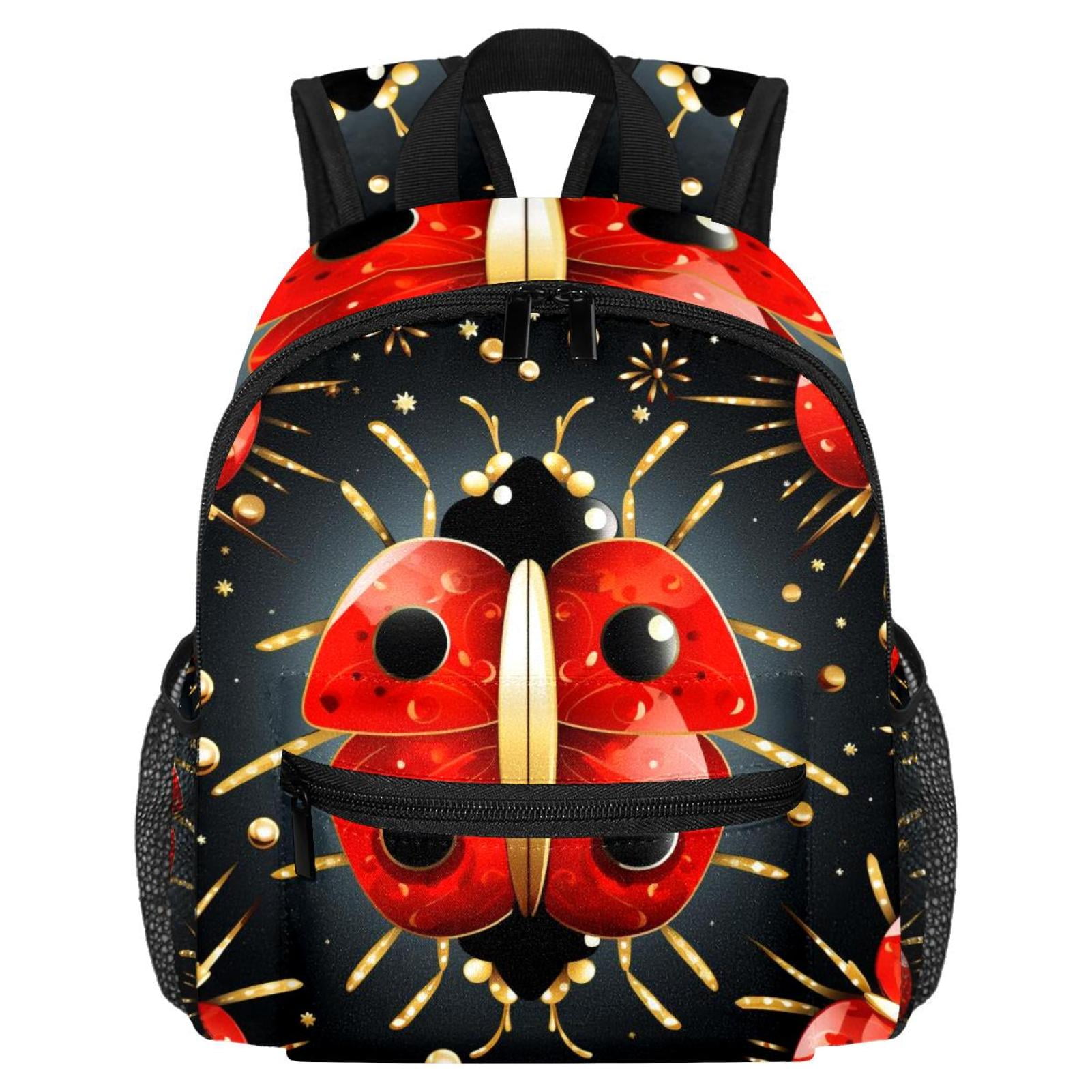 Seven Starred Ladybird Adjustable Shoulder Strap Backpack - Large ...