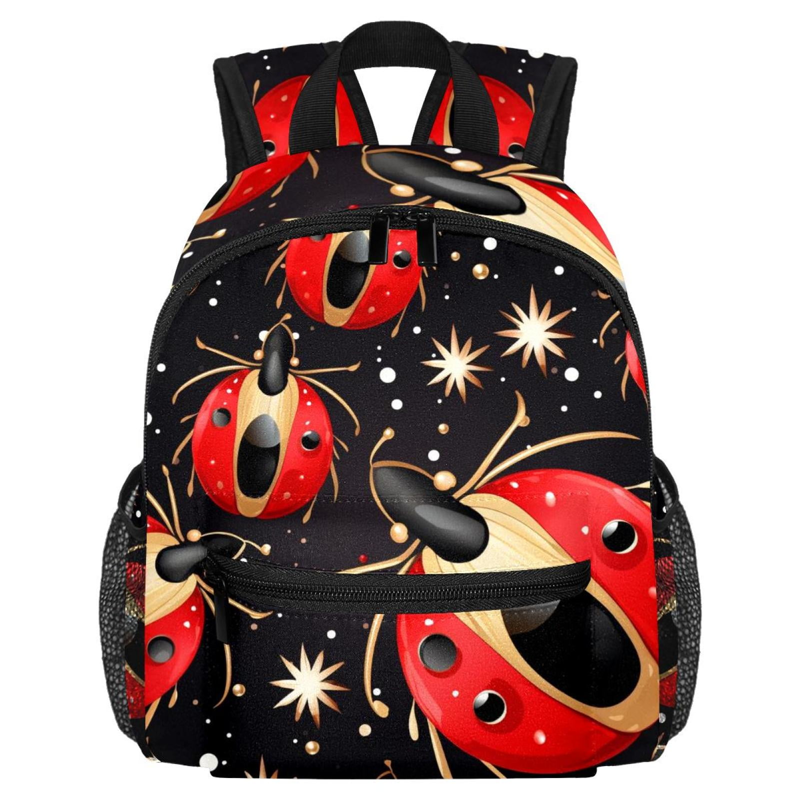 Seven Starred Ladybird Adjustable Shoulder Strap Backpack - Large ...