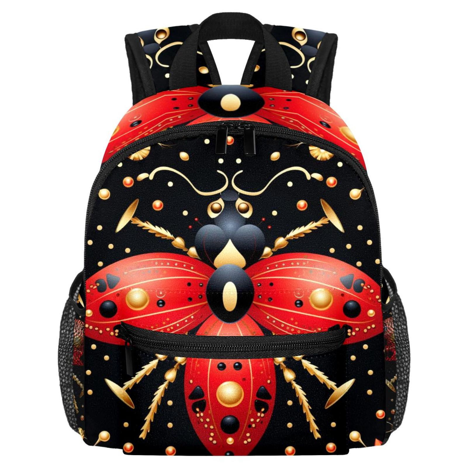 Seven Starred Ladybird Adjustable Shoulder Strap Backpack - Large ...