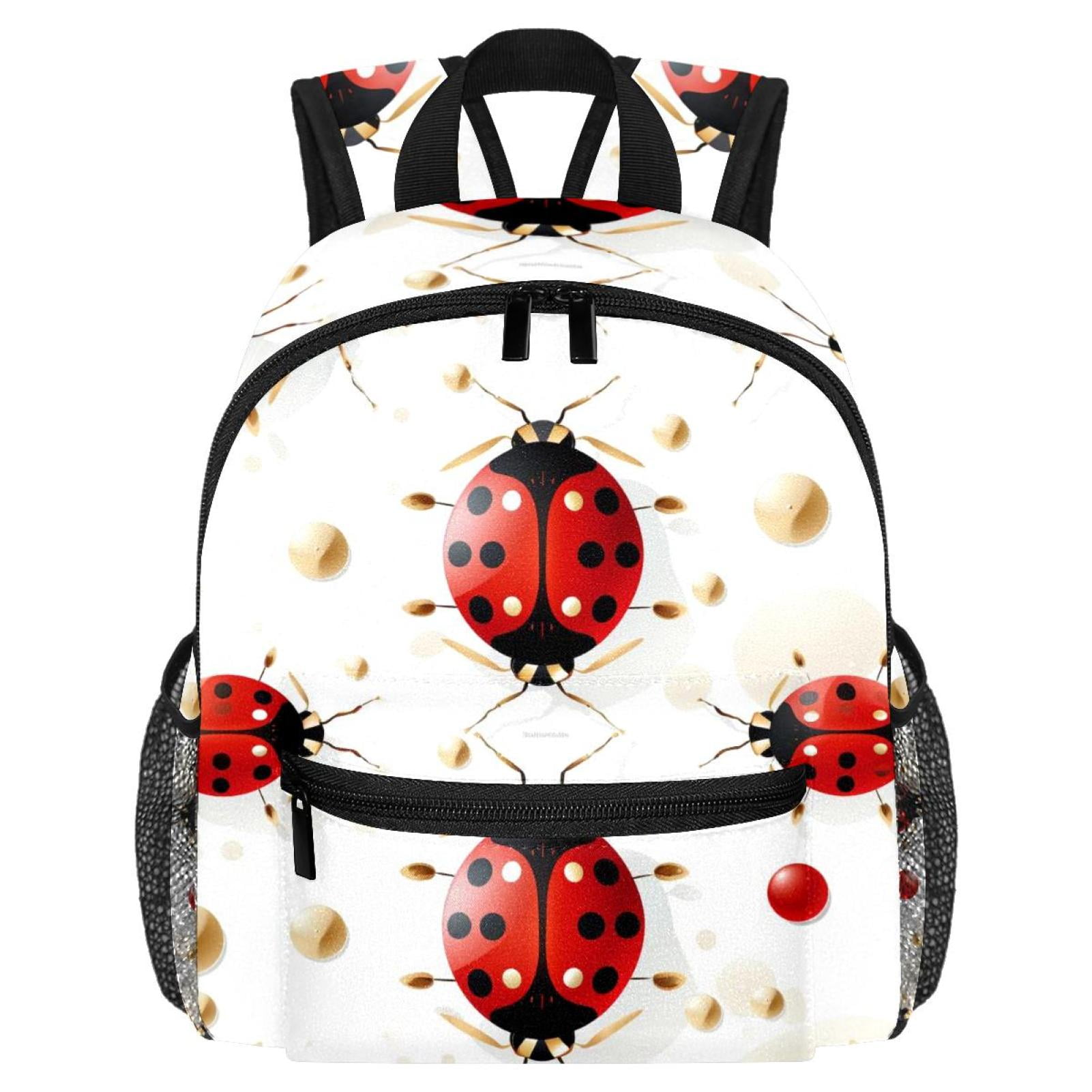 Seven Starred Ladybird Adjustable Shoulder Strap Backpack - Large ...