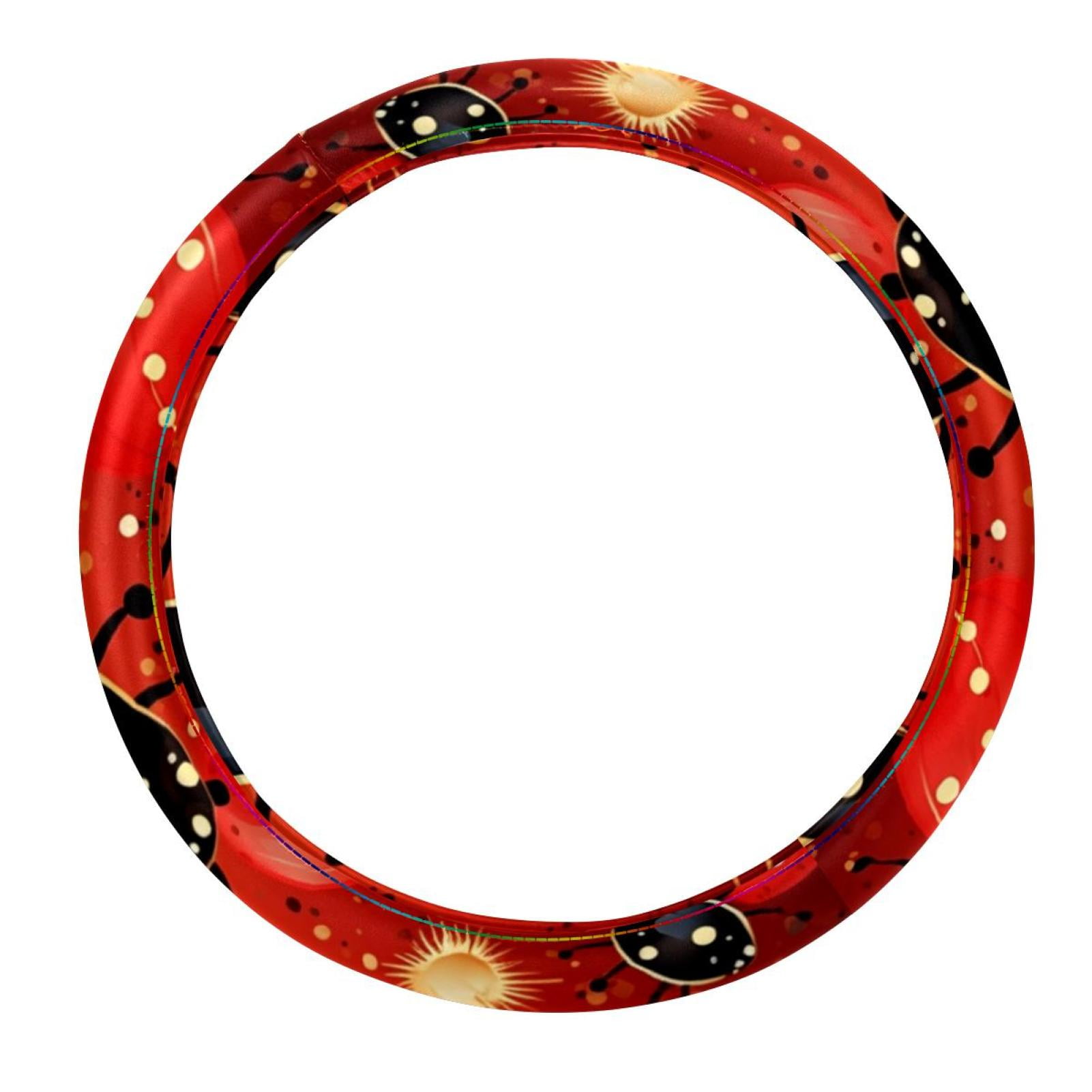 Seven Starred Ladybird Car Wheel Covers Steering Wheel Covers 14.5 Inch ...