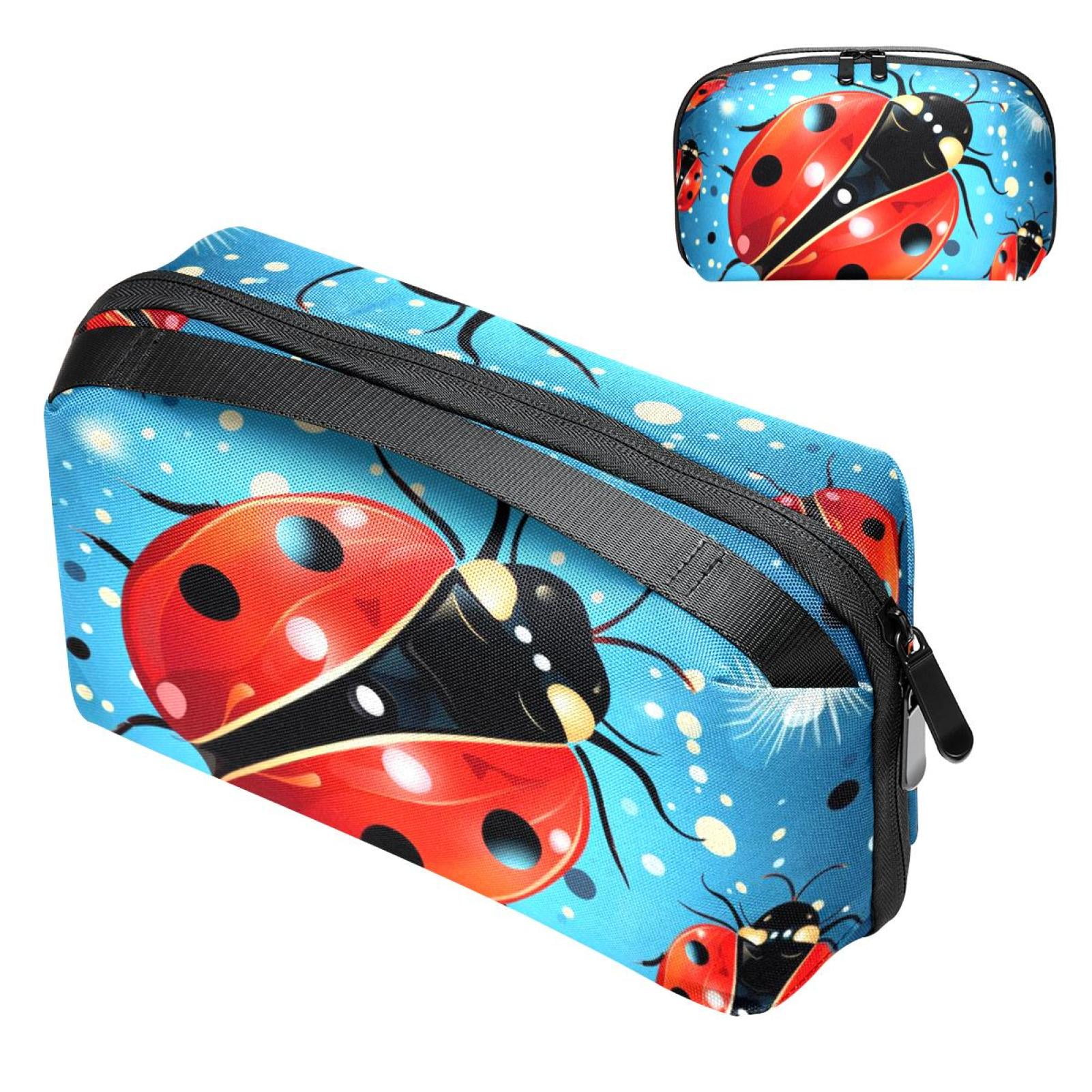 Seven Starred Ladybird Cord Organizer Travel Bag with Waterproof Oxford ...