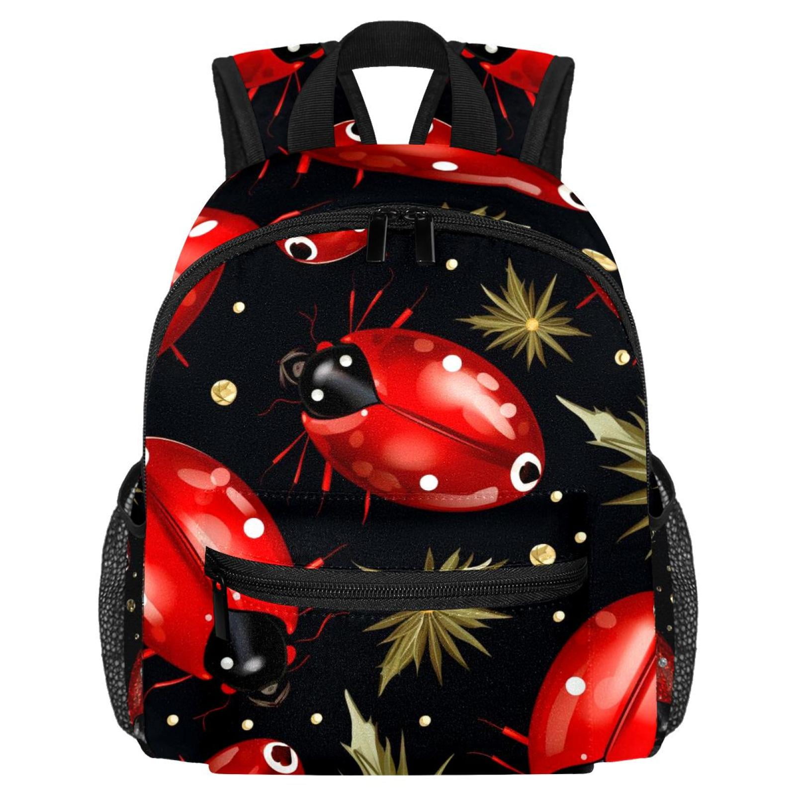 Seven Starred Ladybird Cute Bag Diaper Backpack Baby Cushion Backpack ...