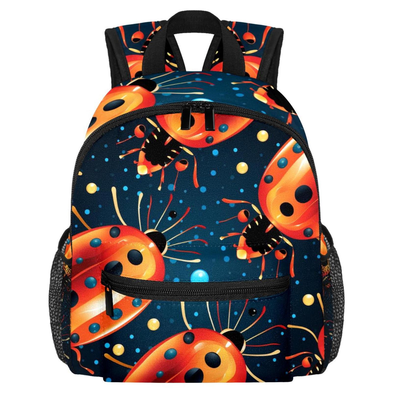 Seven Starred Ladybird Cute Bag Diaper Backpack Baby Cushion Backpack ...